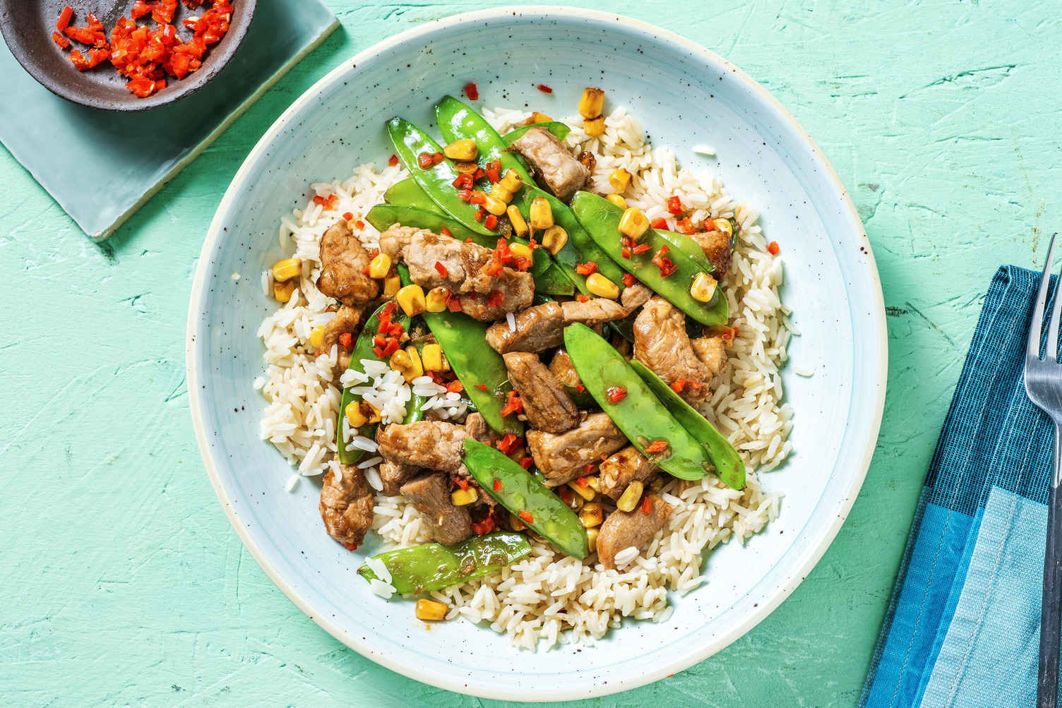 Speedy Ginger Pork Stir-Fry Recipe | HelloFresh