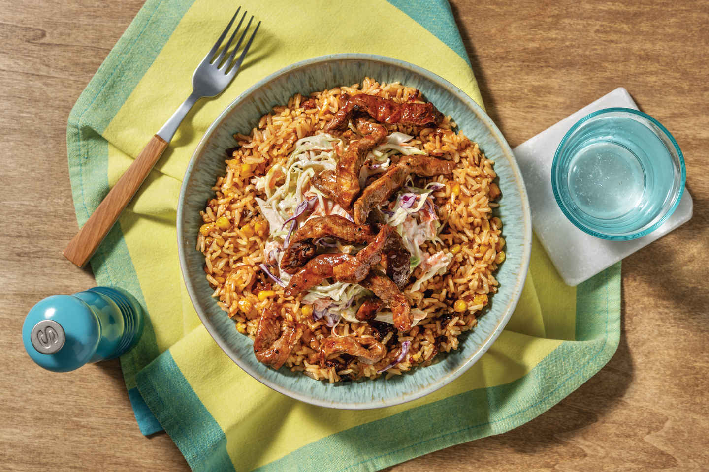 Sticky Beef & Chipotle Brown Rice Bowl Recipe | HelloFresh