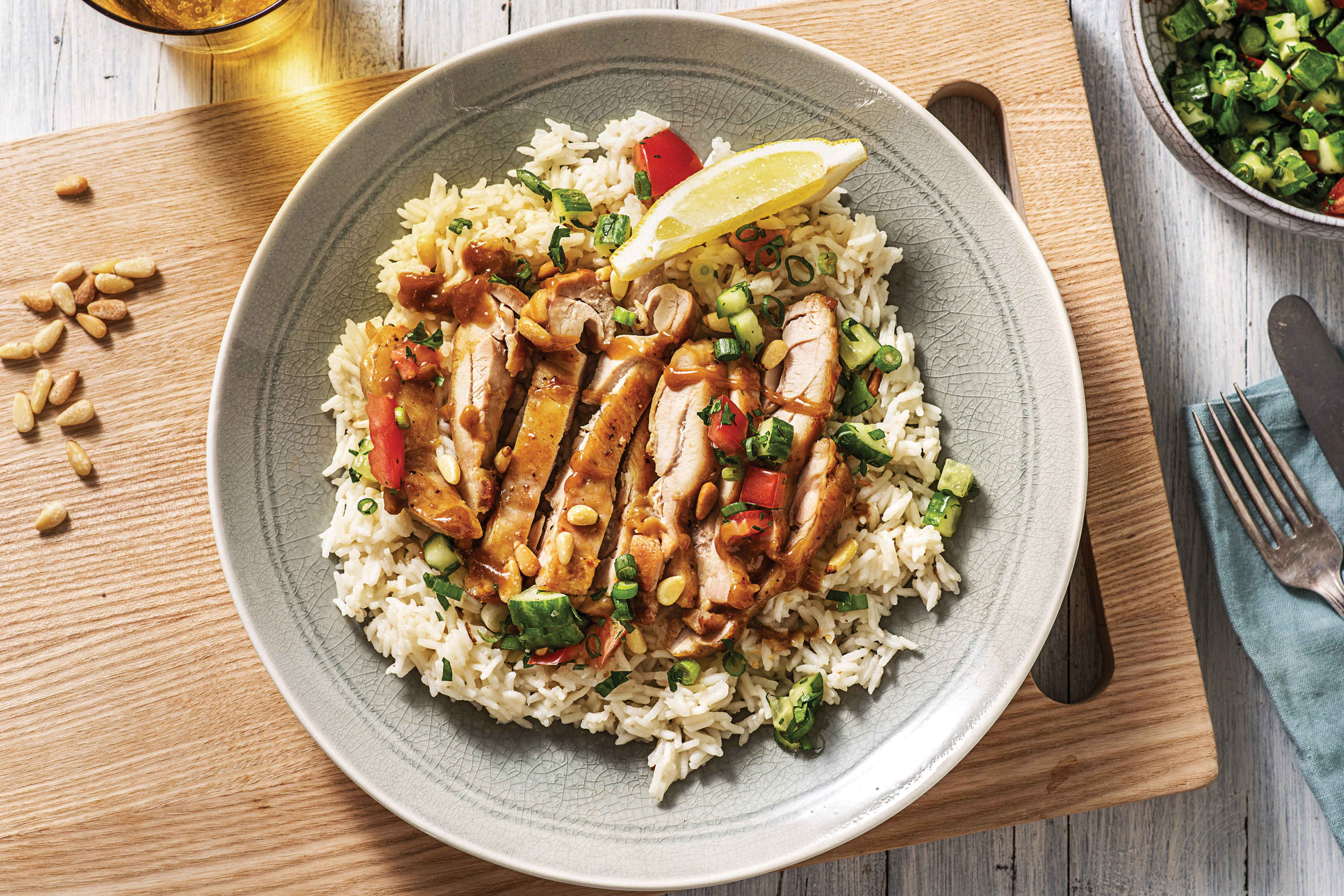 Tahini & Honey-Glazed Chicken Recipe | HelloFresh