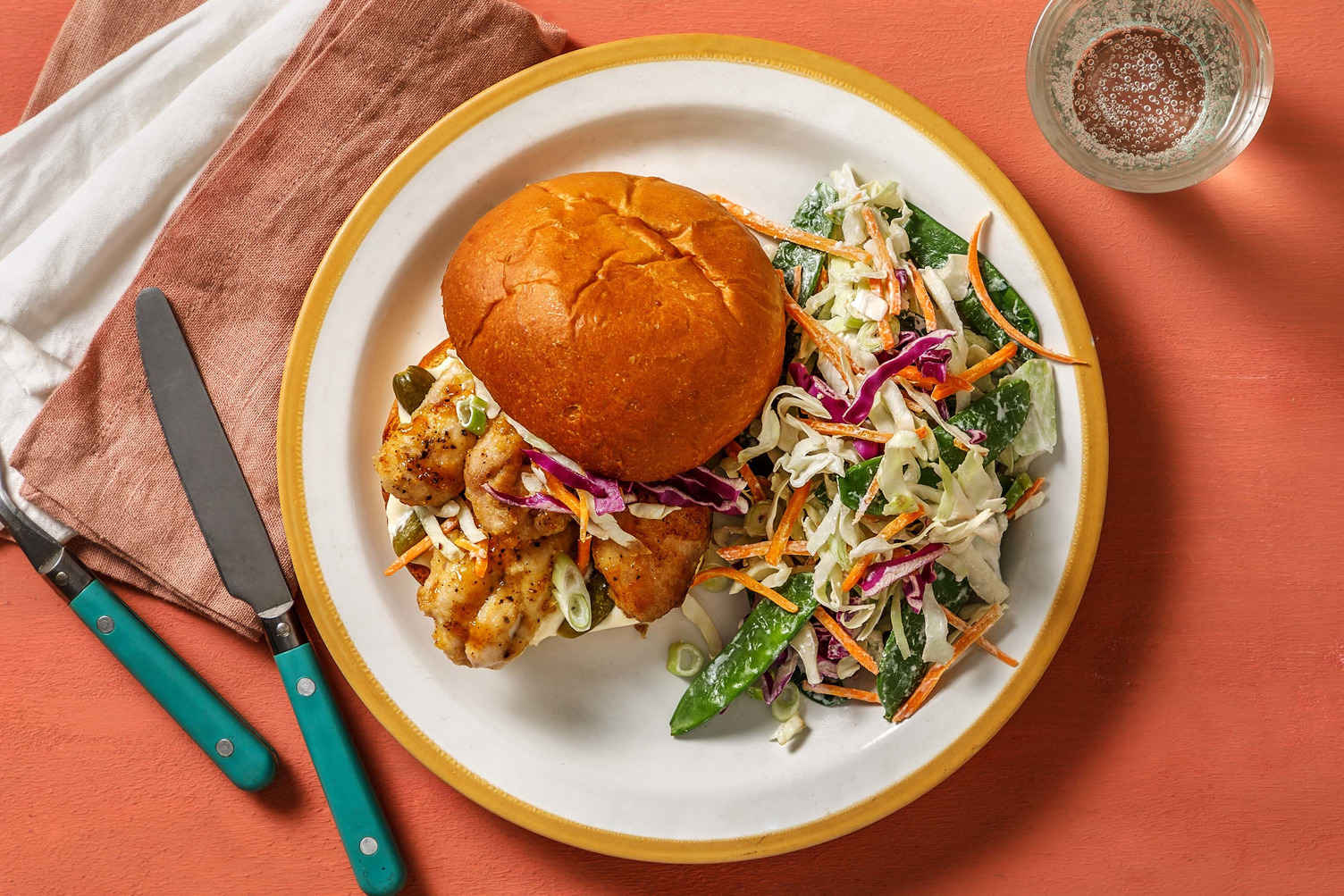 Teriyaki Chicken Burger Recipe | HelloFresh