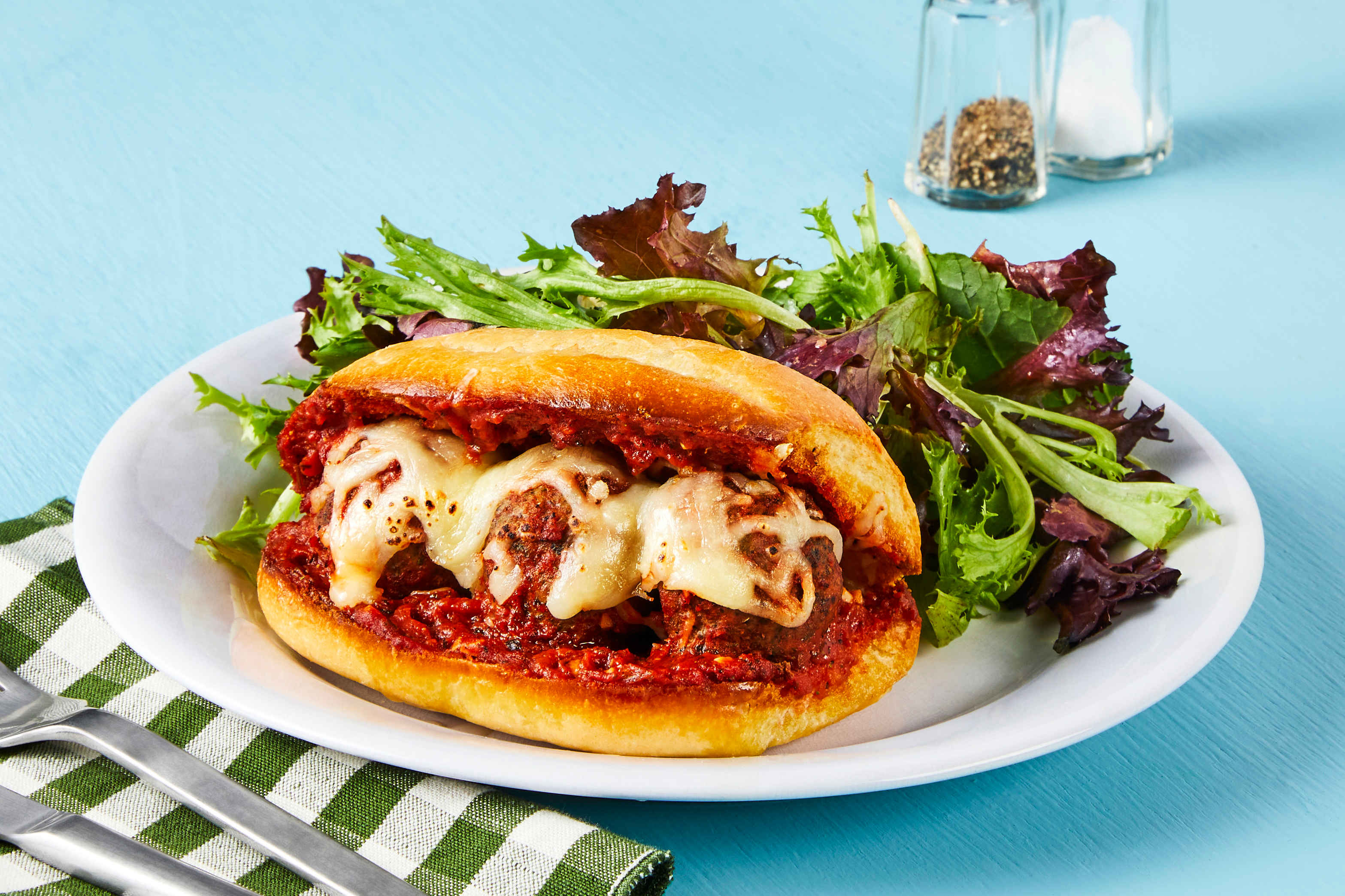 Turkey Meatball Parm Subs Recipe | HelloFresh