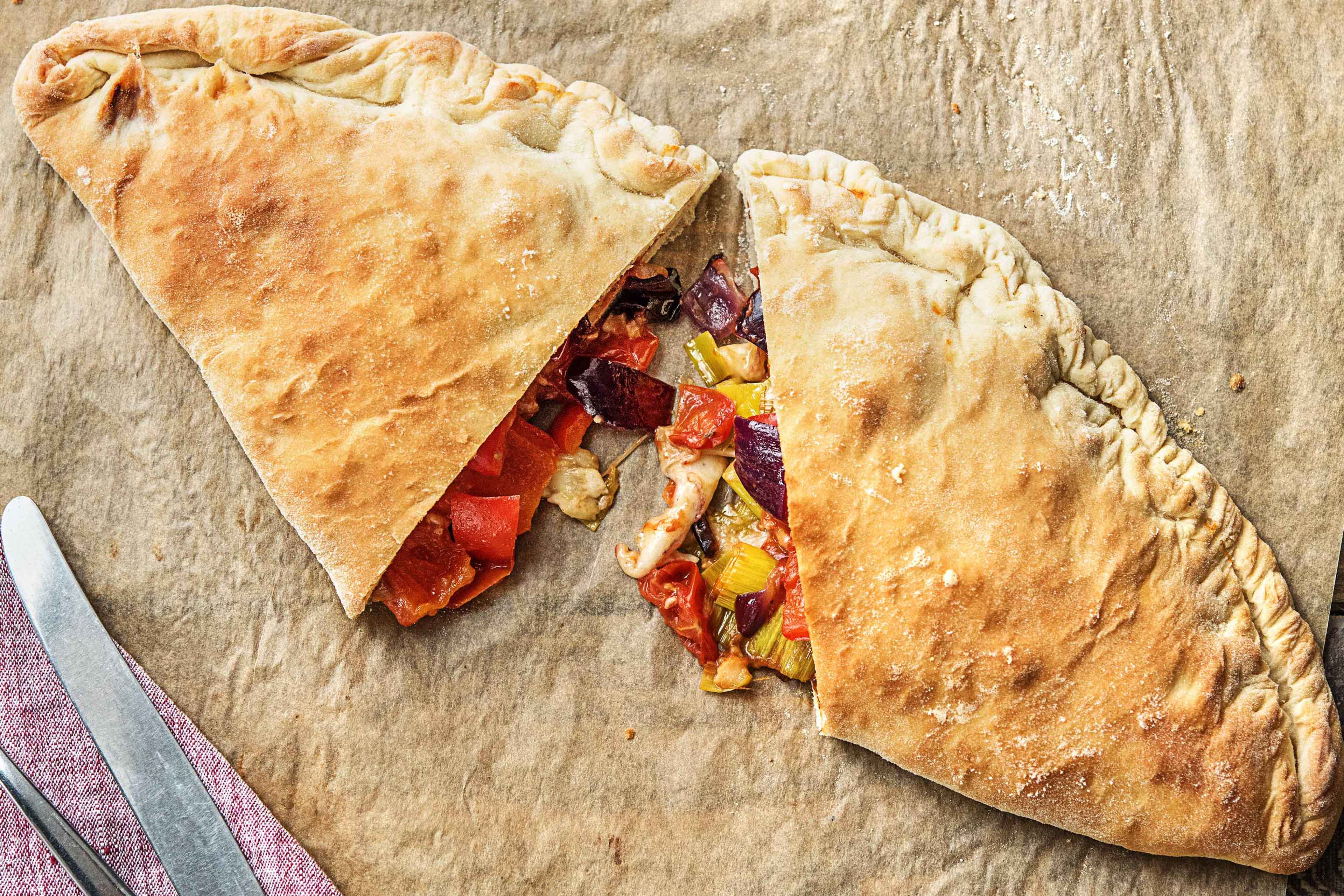 Veggie Calzone Recipe | HelloFresh