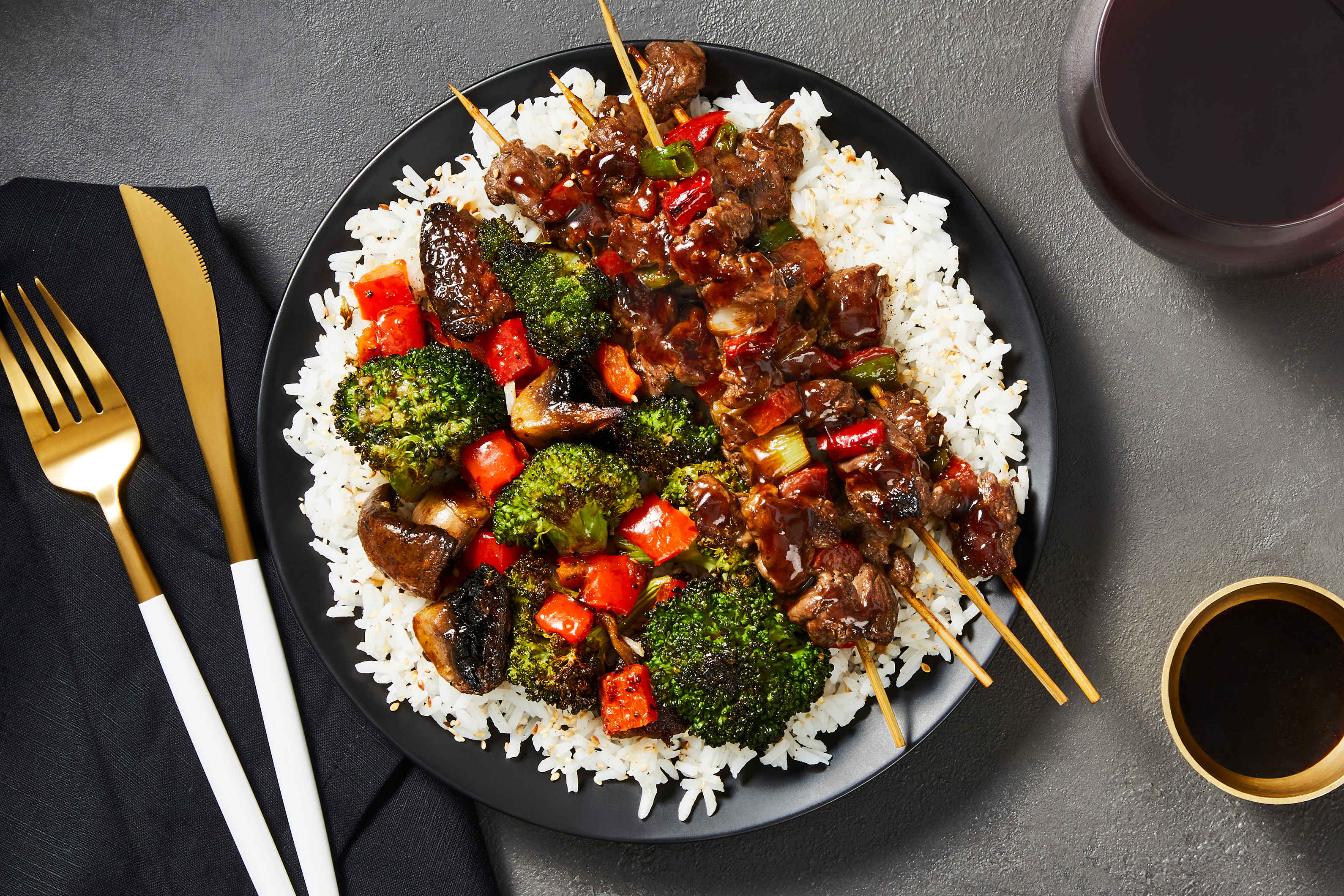 Yakitori-Style Steak Skewers Recipe | HelloFresh