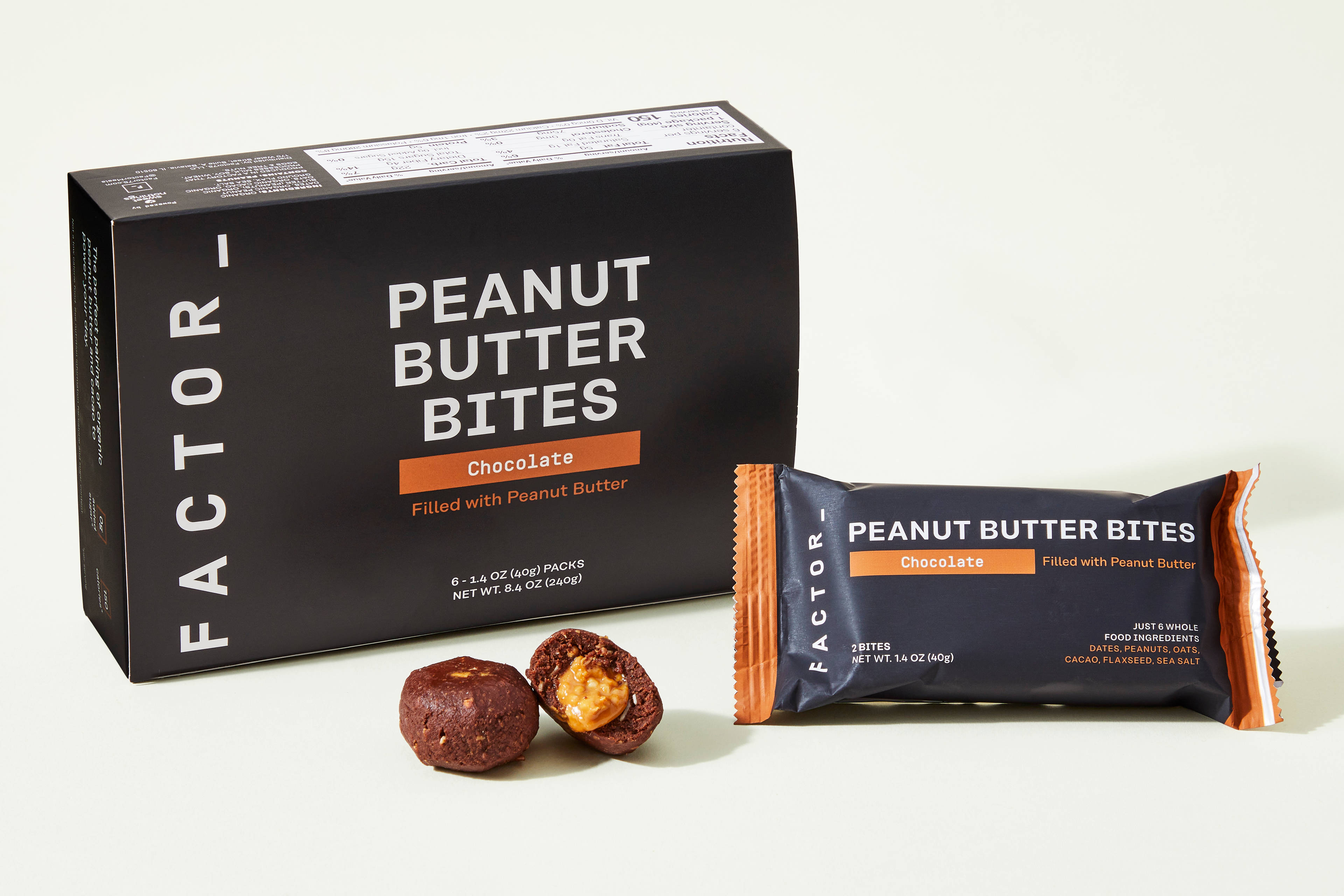 Peanut Butter Bites - Chocolate Peanut Butter Filled Date Bites | 12 ...