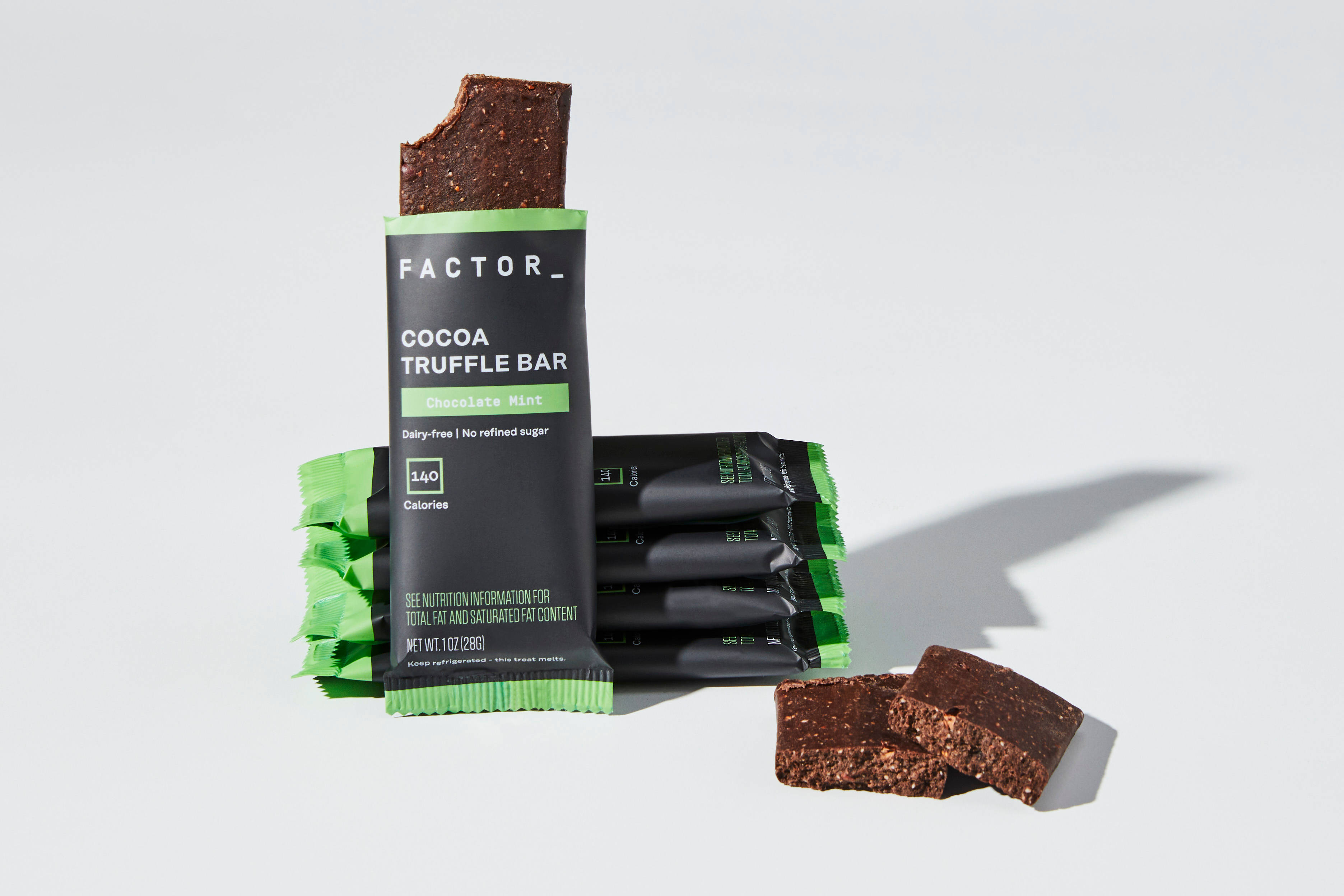 Cocoa Truffle Bars - Chocolate Mint Dairy-Free Chocolate Treats | 5 ...