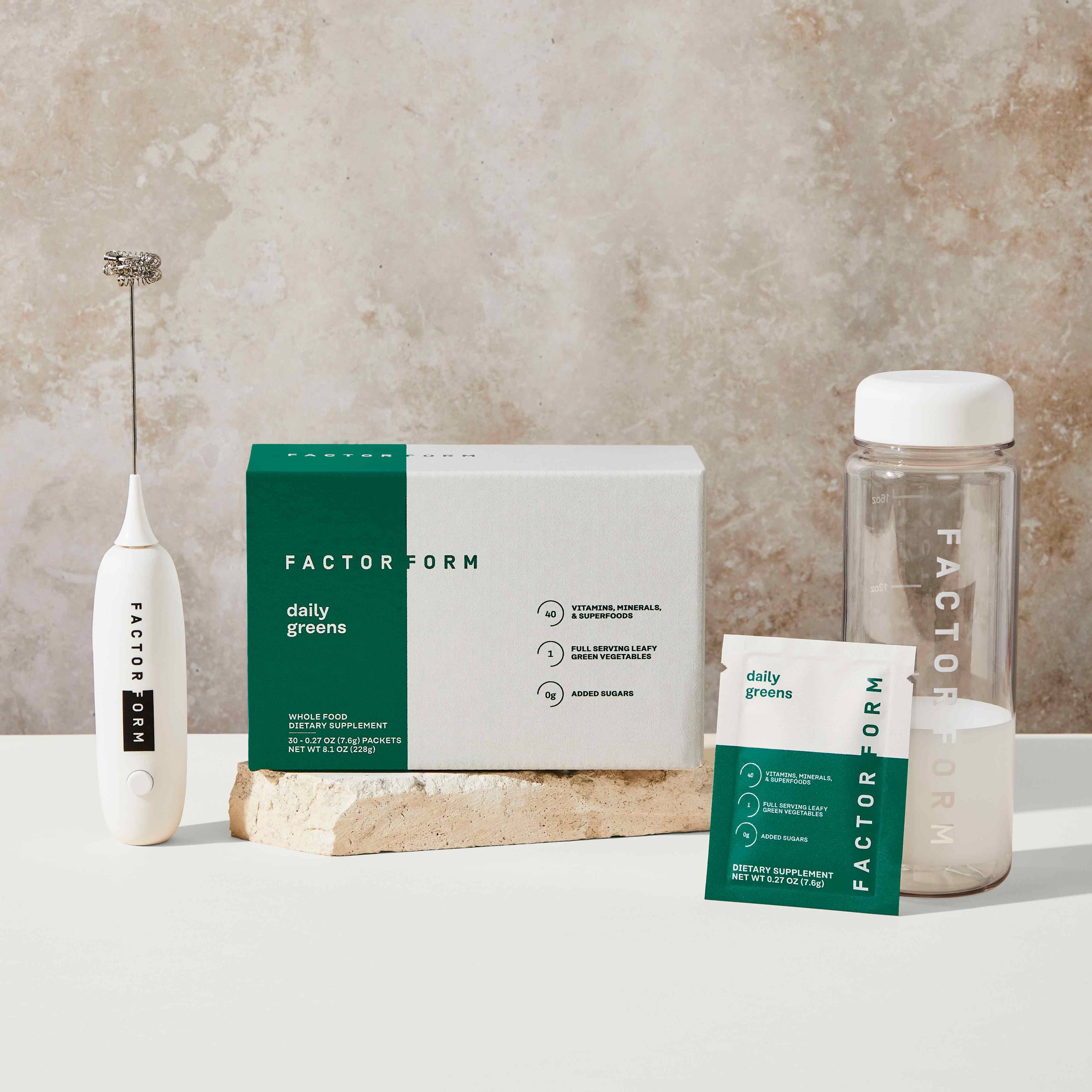 Daily Greens for Gut Health, Immunity, Energy | Factor Form