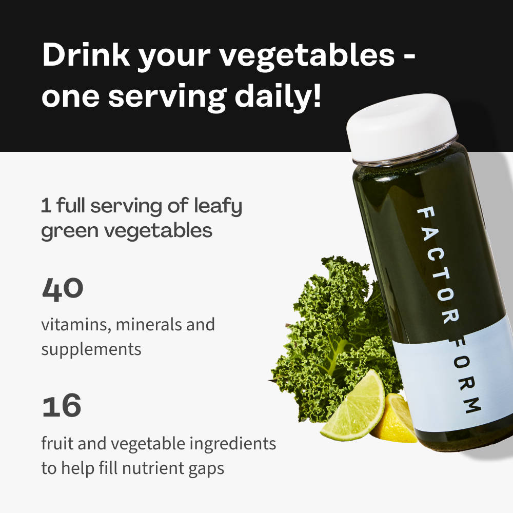 Daily Greens for Gut Health, Immunity, Energy | Factor Form