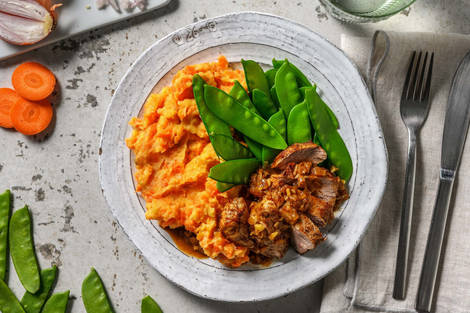 Aiguillettes de poulet en sauce sucrée et riz à l’ail · Base de données ...