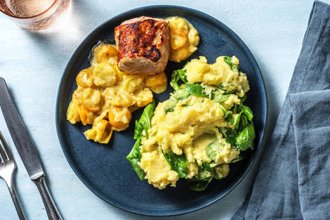 Nouilles sautées et saucisse fermière · Base de données HelloFresh