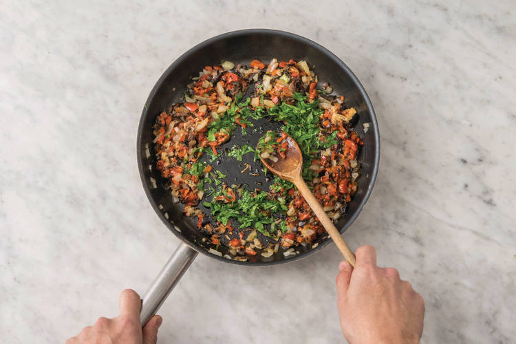 Barramundi & Roast Capsicum-Olive Salsa Recipe | HelloFresh