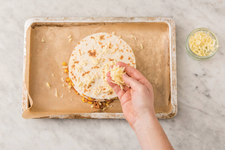 Pulled Pork Tortilla Stack Recipe | HelloFresh