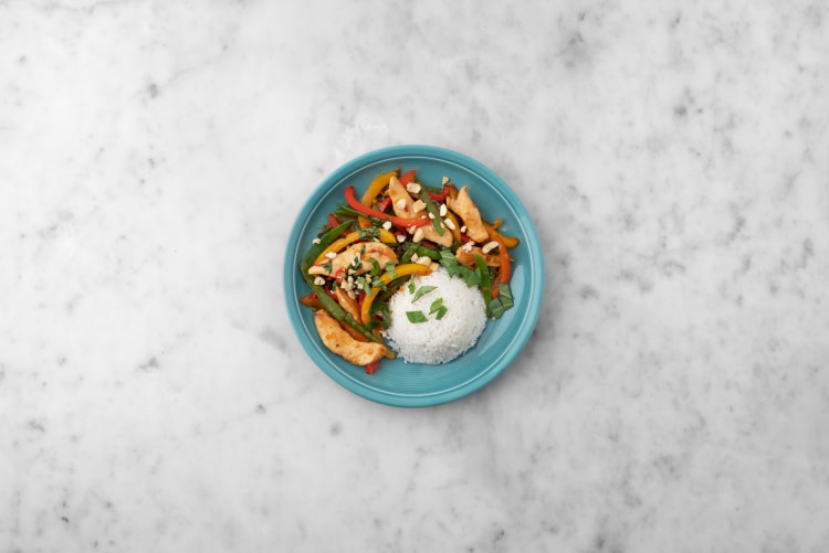 Thailändsk Kyckling Cashew Wok Recept Hellofresh