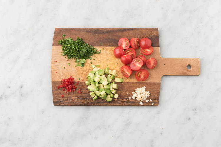 Grilled Cheese and Veggie Jumble Recipe | HelloFresh